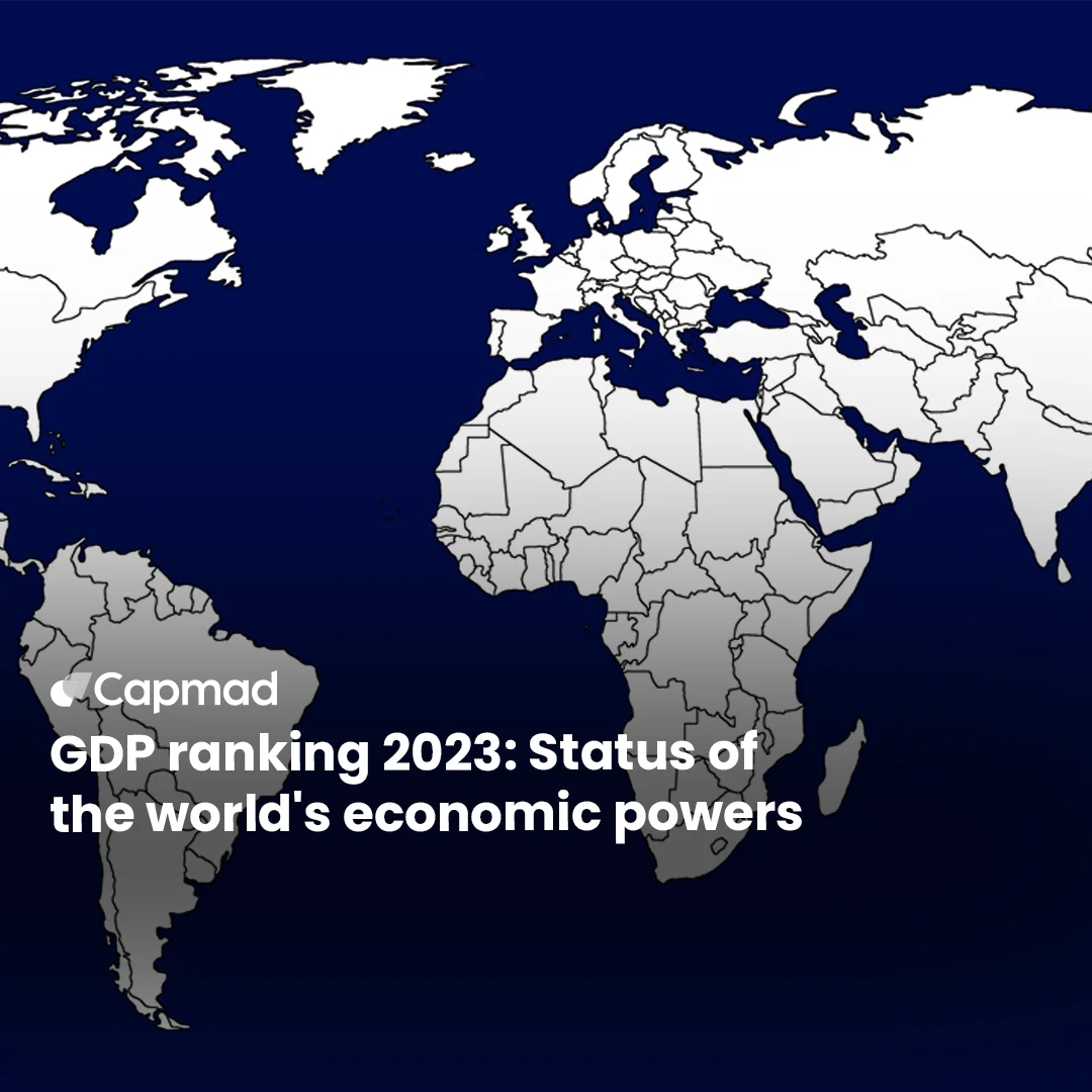 GDP ranking 2023 : Status of the world's economic powers