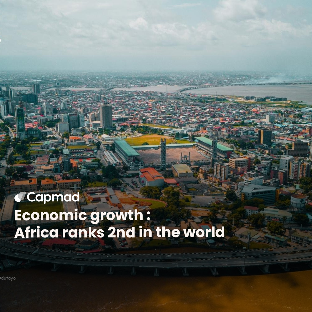 Economic growth : Africa ranks 2nd in the world