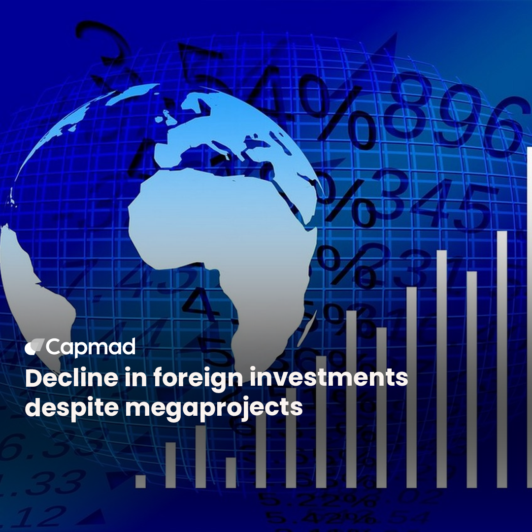 Decline in foreign investments despite megaprojects