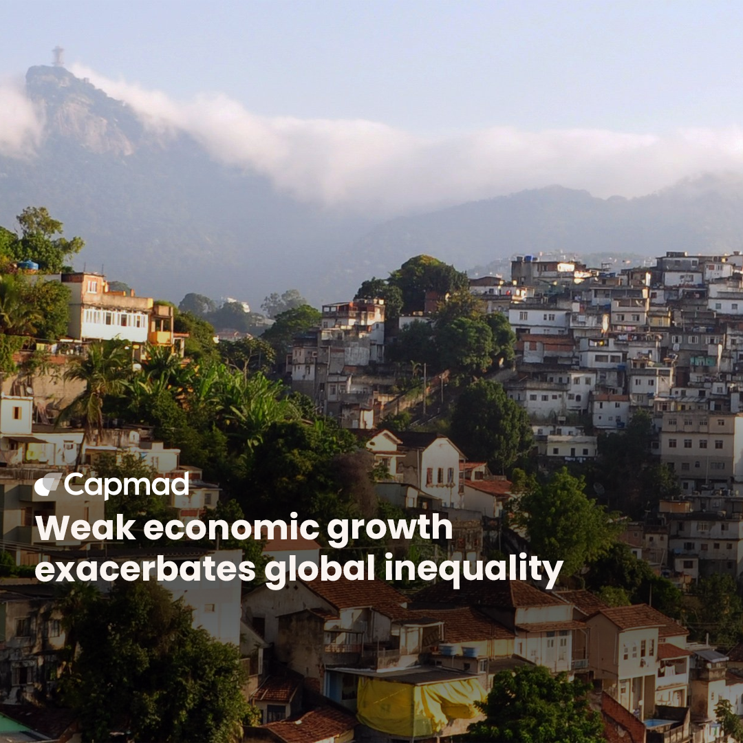 Weak economic growth exacerbates global inequality