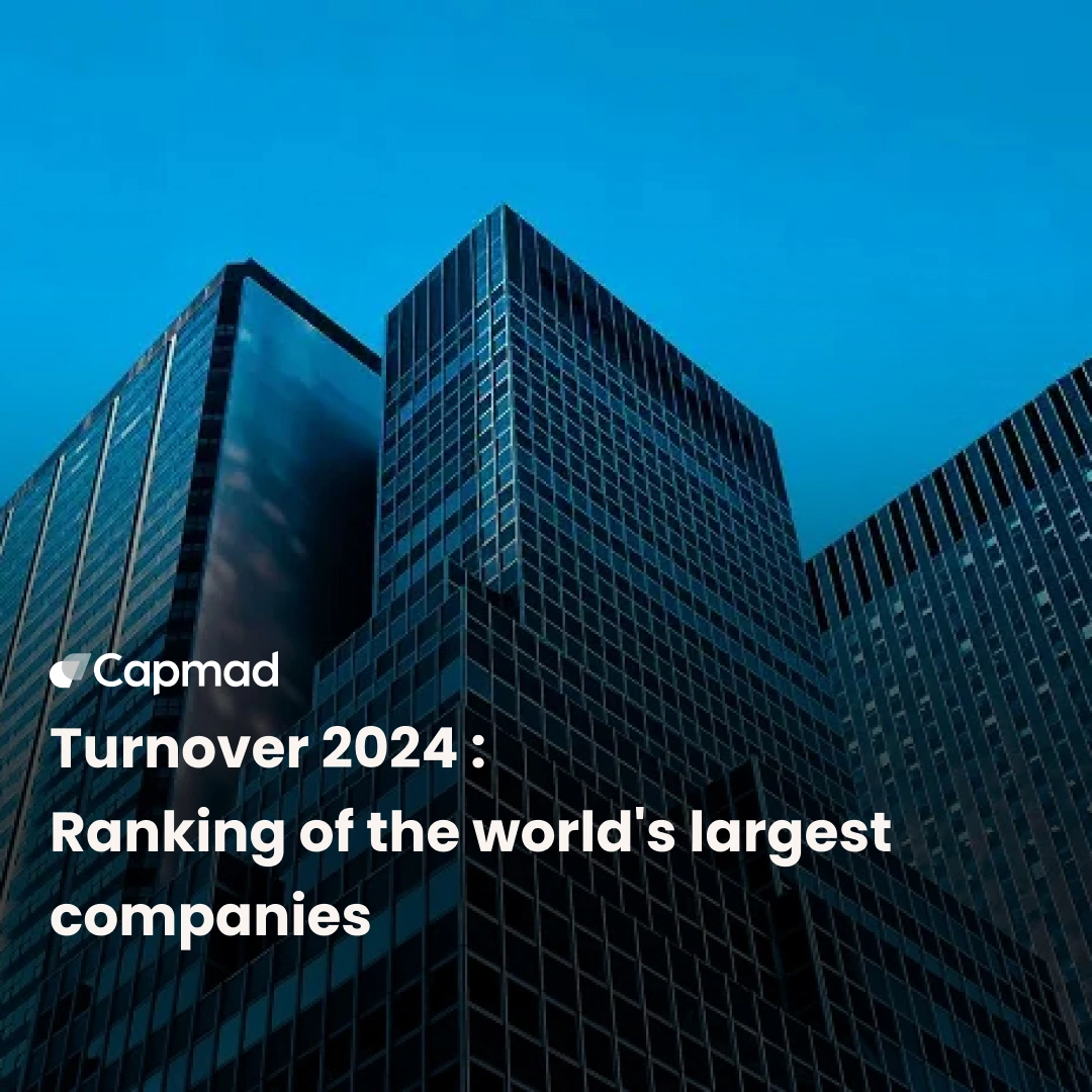 Turnover 2024 : Ranking of the world's largest companies